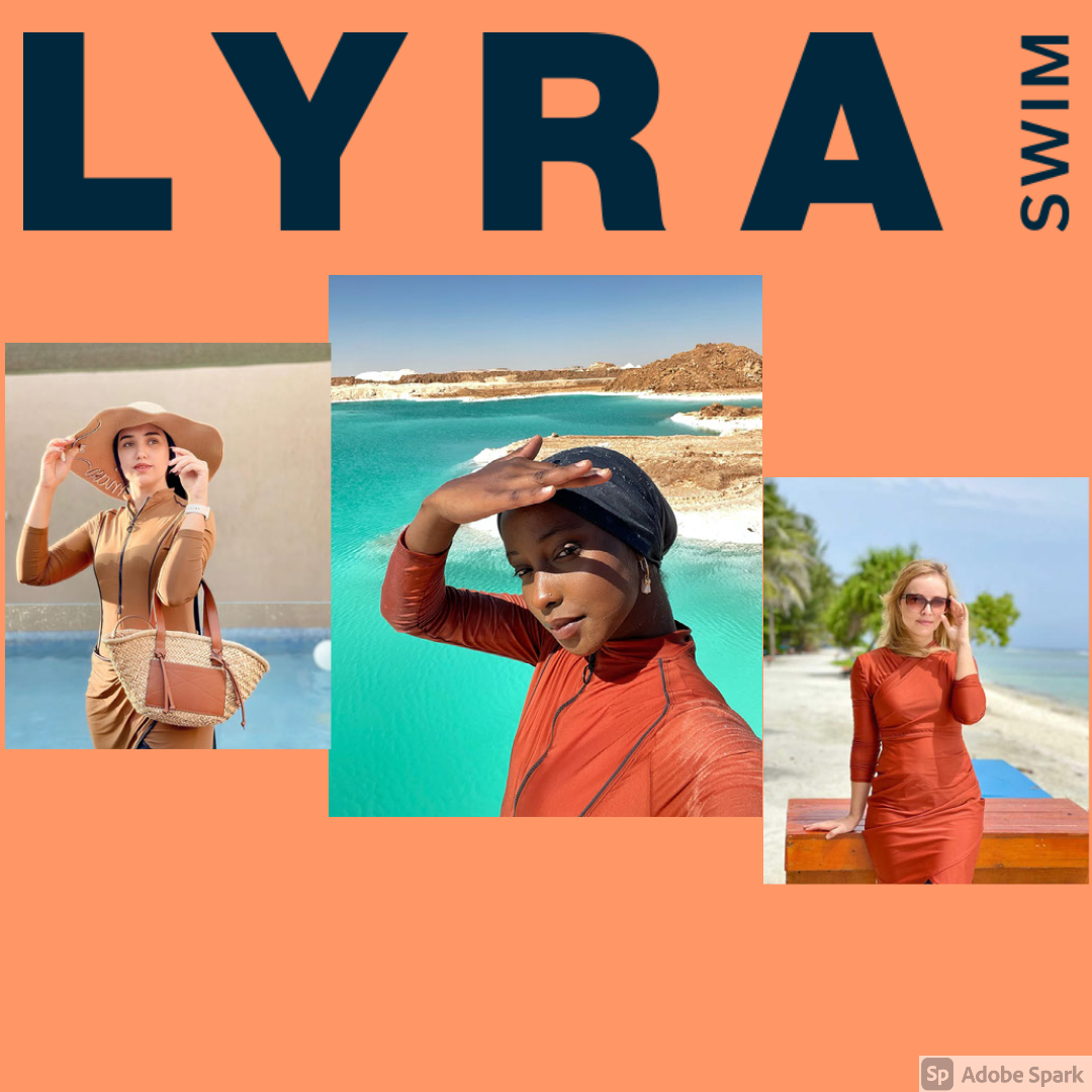 LYRA Modest’s UPF 50+ UV Protection Modest Swimwear